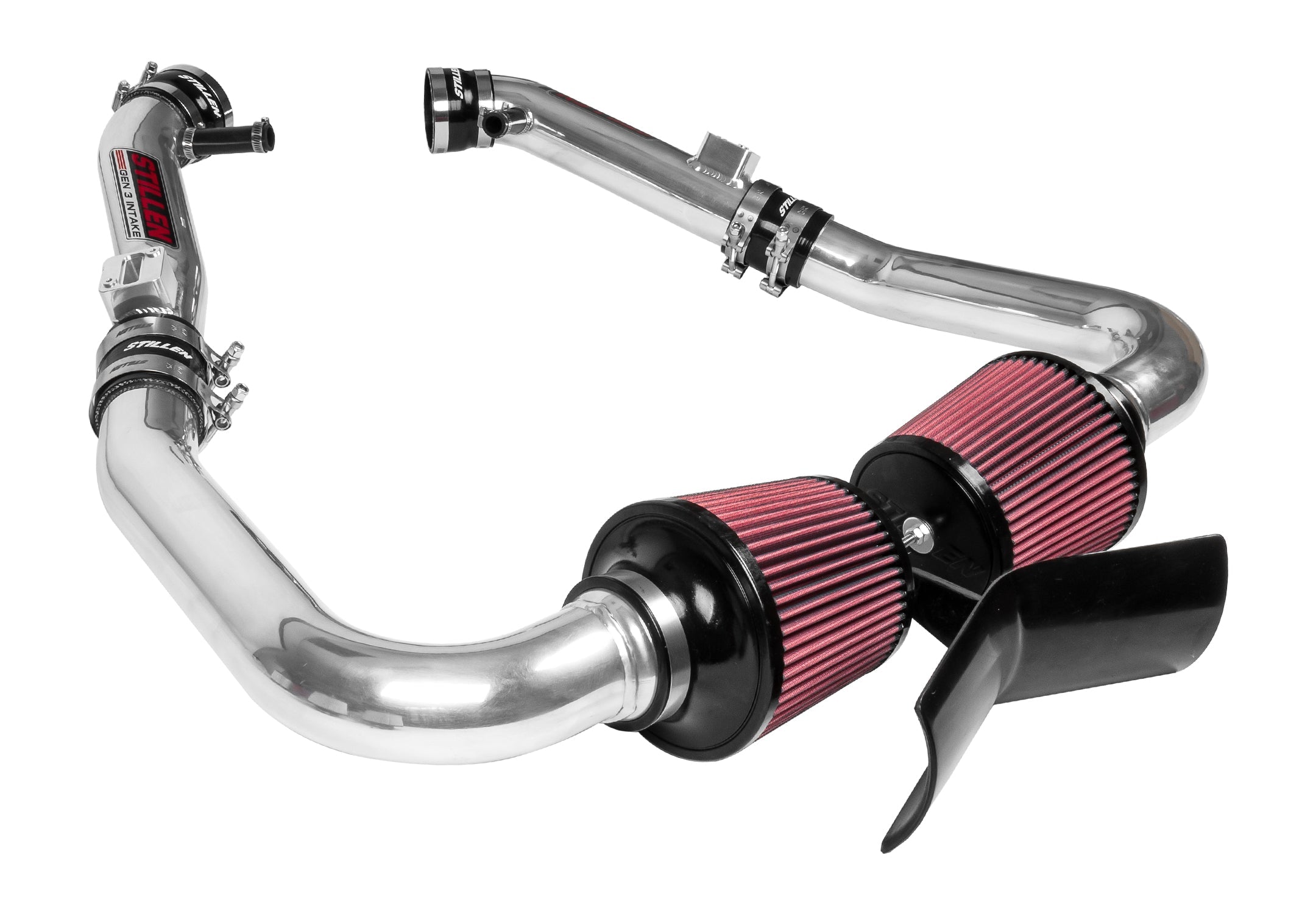 2009-2013 Infiniti G37 Dual Ultra Long Tube Air Intake Kit (Gen 3) [V3 ...